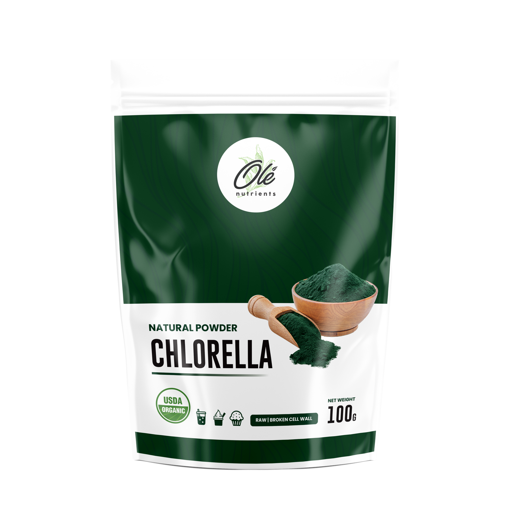 Chlorella Powder 100g – olenutrients.com