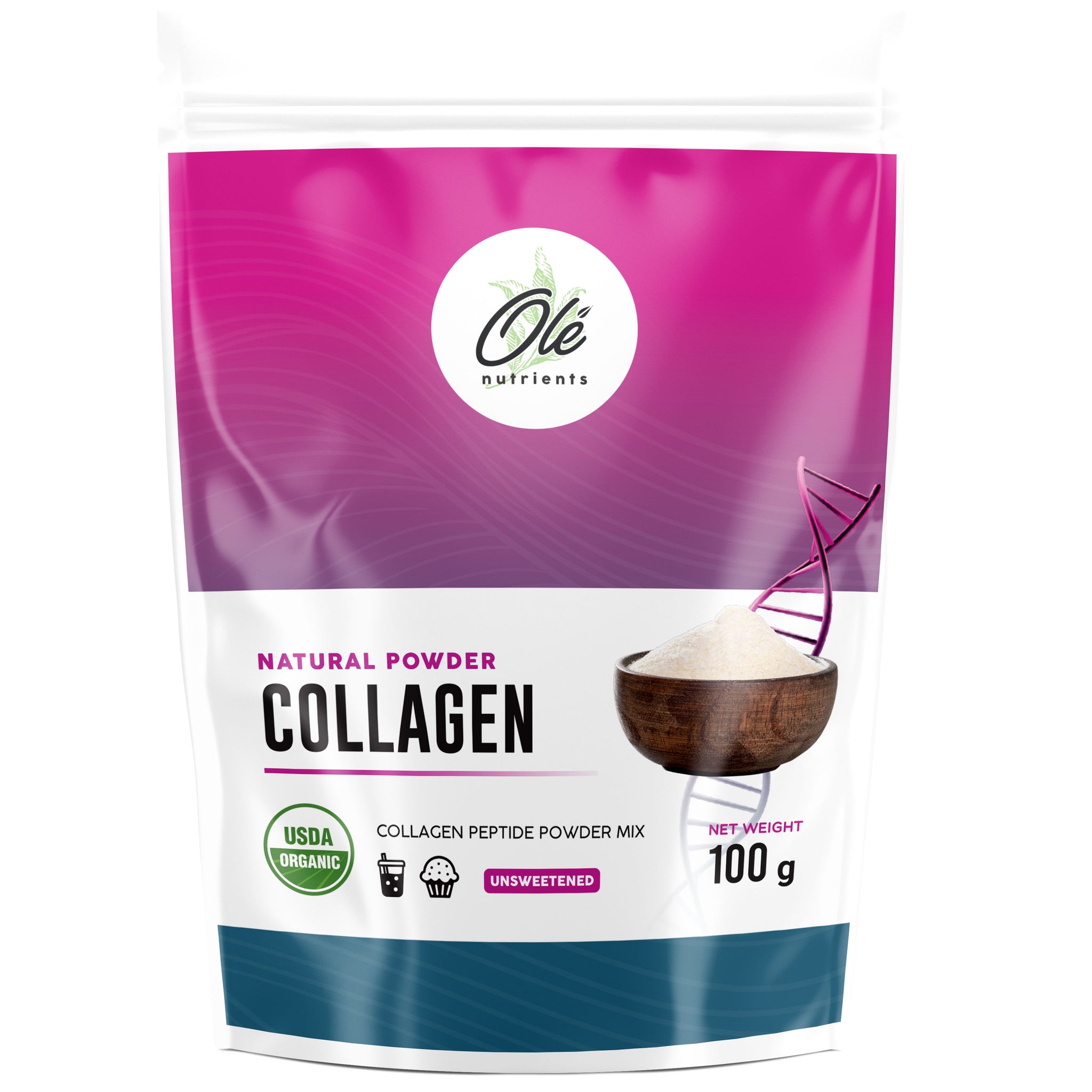 100g Marine Collagen Peptides Powder – olenutrients.com