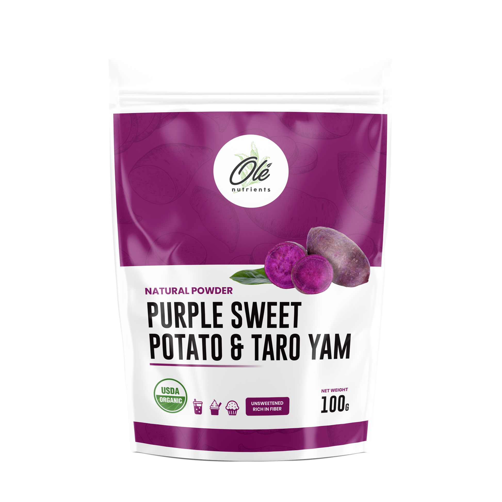Purple Sweet Potato 100g – olenutrients.com